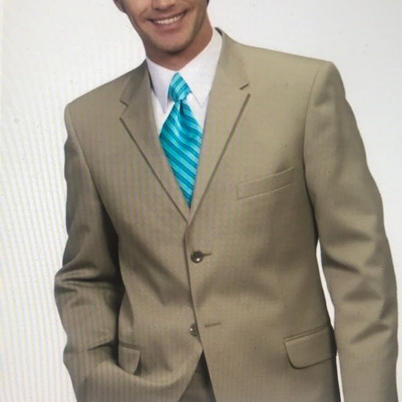 Suits & Blazers | Italian Made Modern Fit Mens Suit 2 Piece Sz42r ...